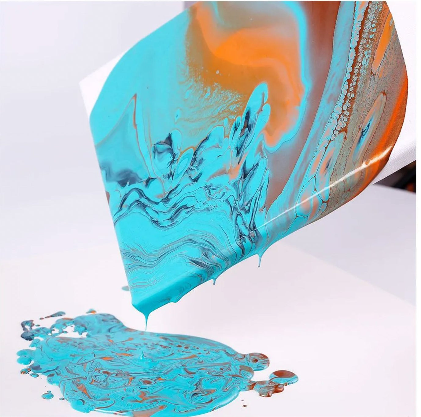 Symphony Acrylic Pouring Paint Set 4 x 60ml | Pre-Mixed Fluid Art ...